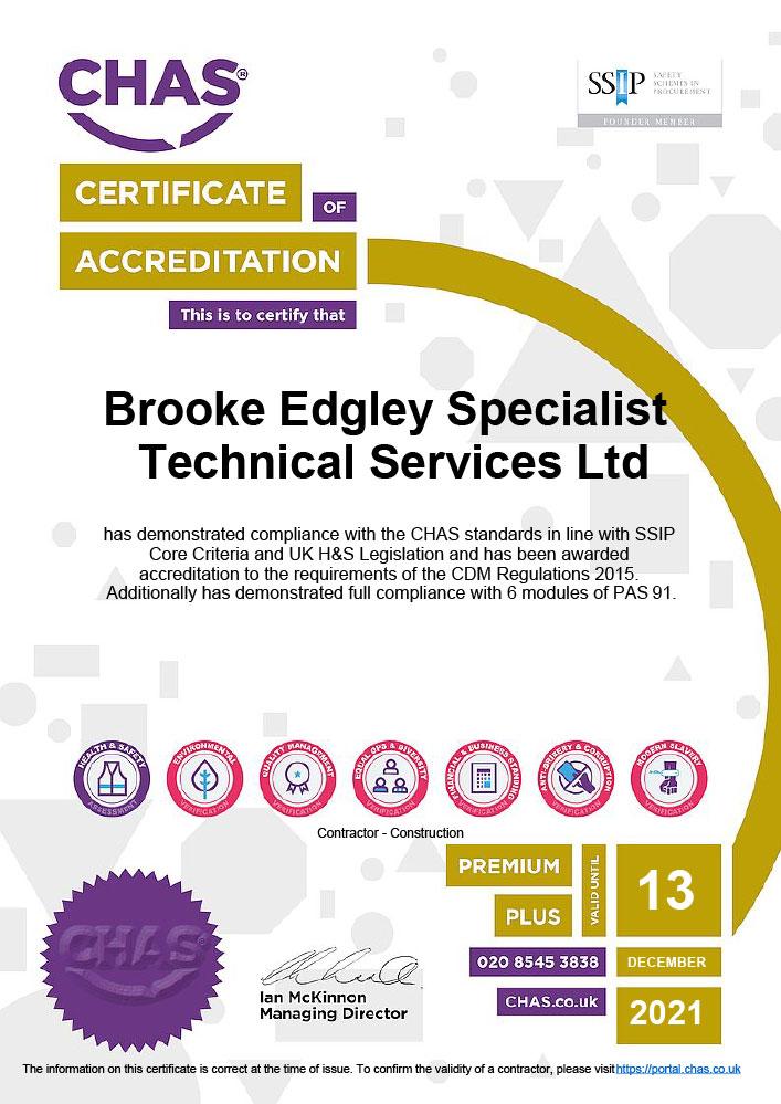 Certificates & Accreditations | BEST